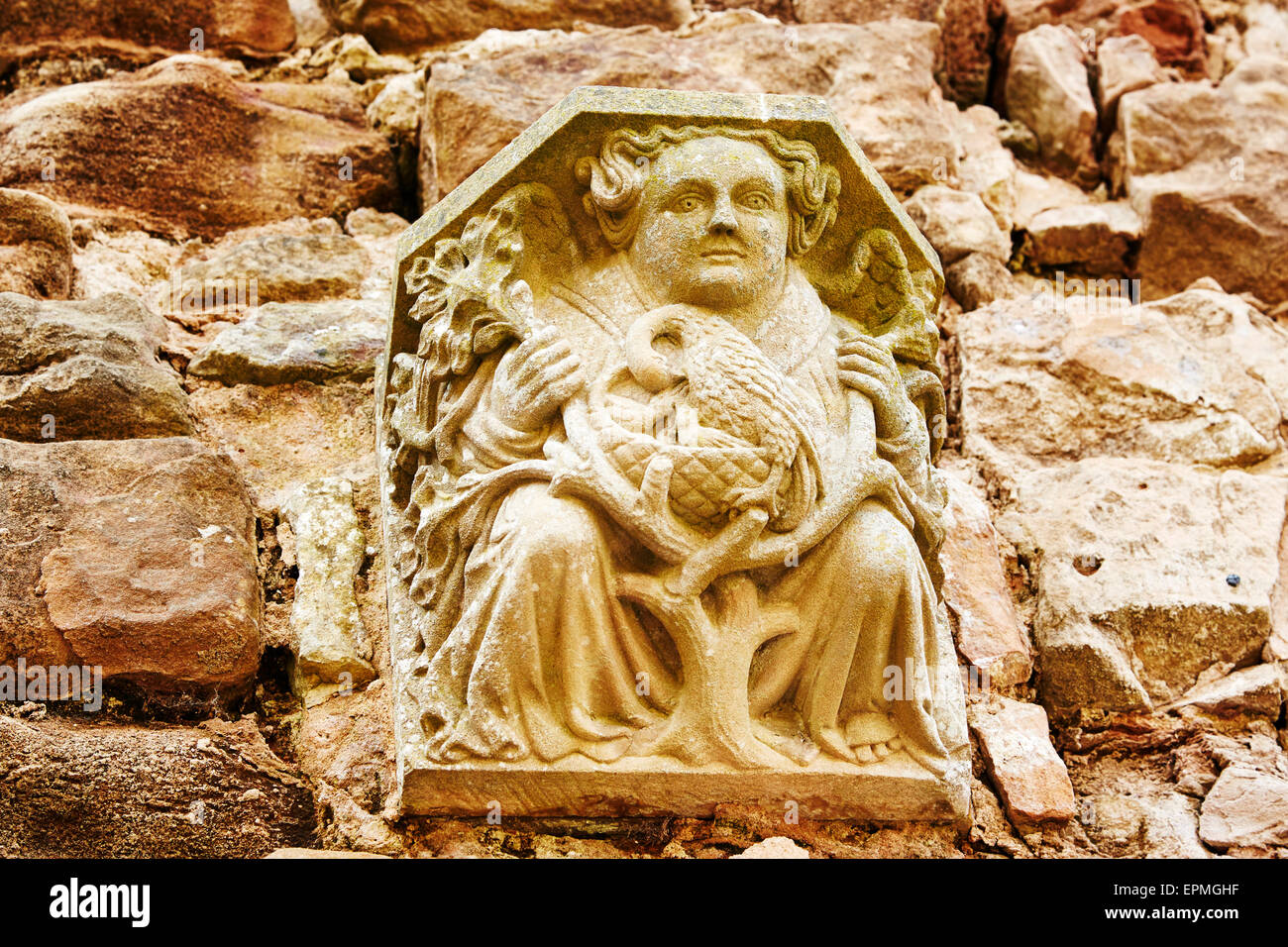 Historic stone abbey hi-res stock photography and images - Alamy