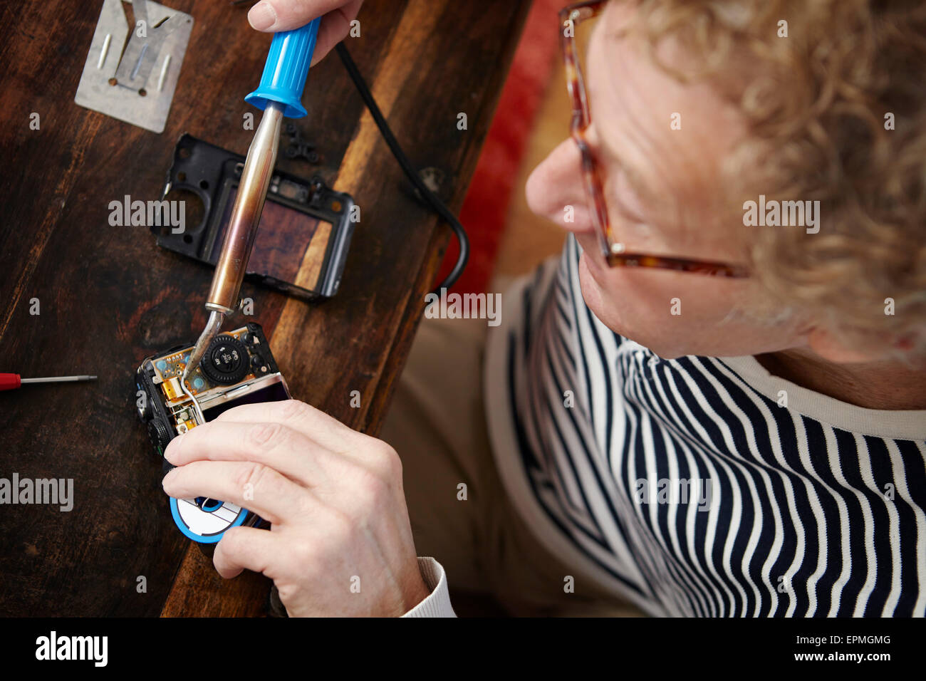 Soldering head hi-res stock photography and images - Alamy