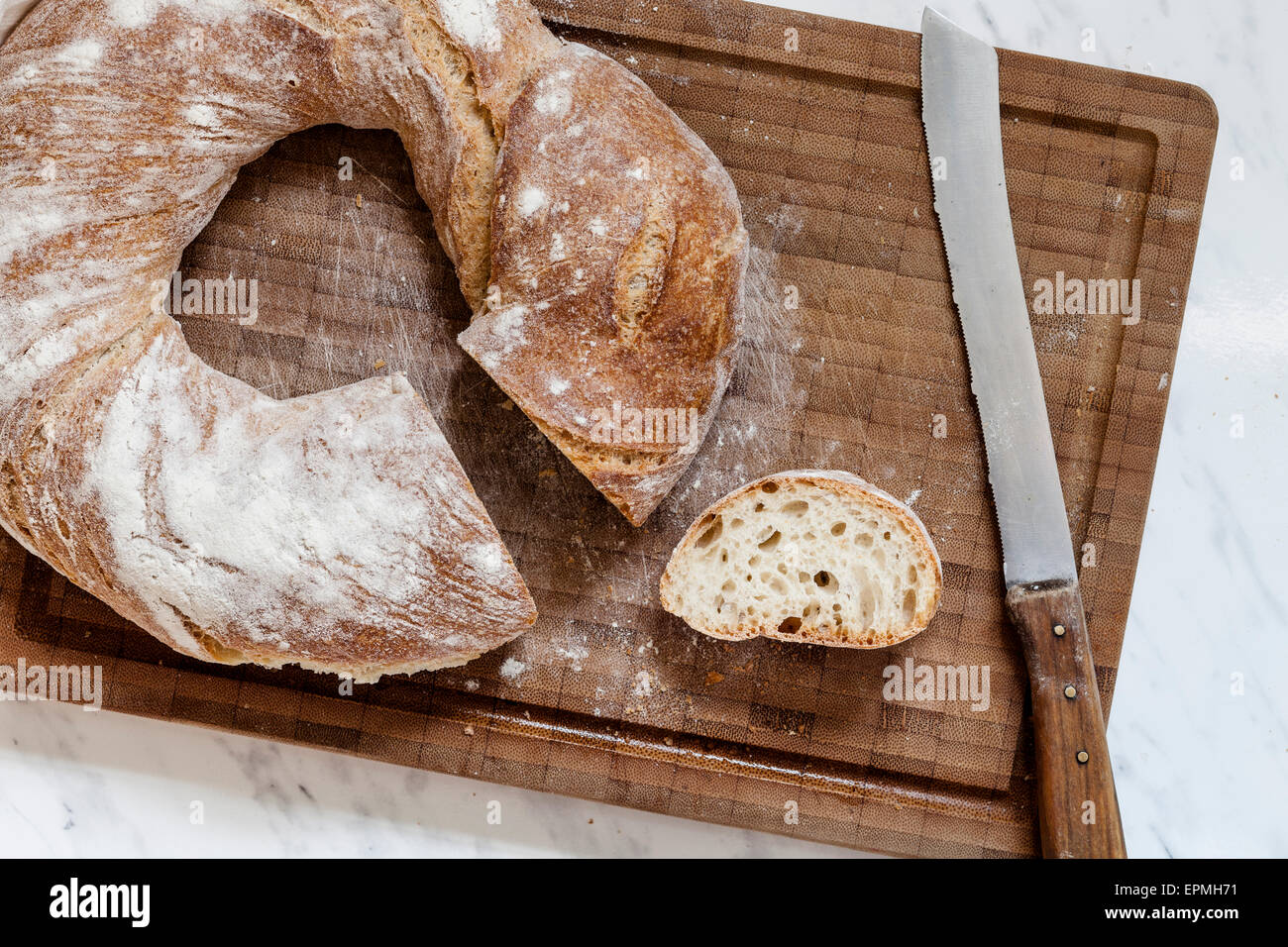Italian ring bread Stock Photo - Alamy