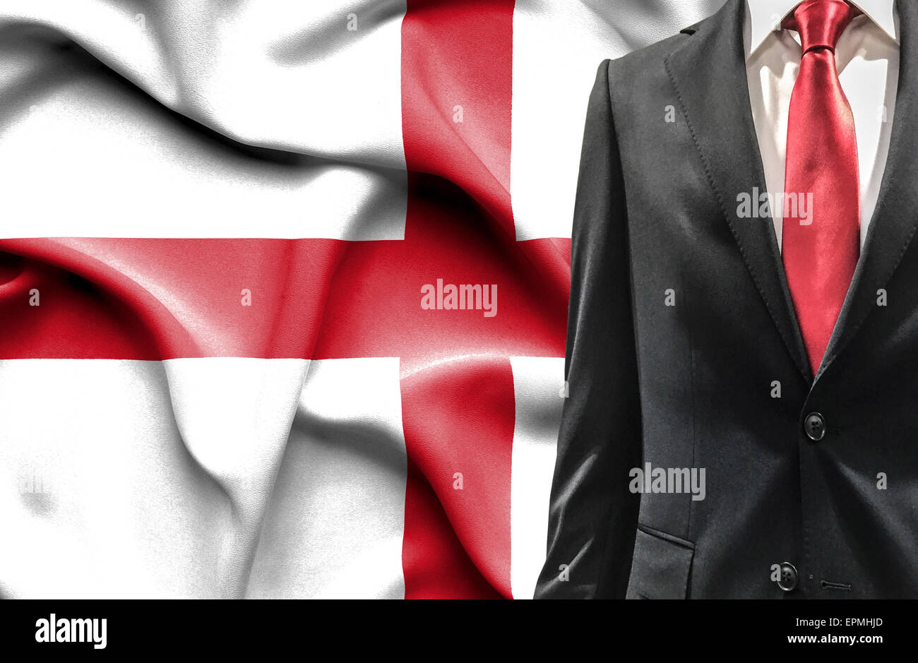 Man in suit from England Stock Photo - Alamy