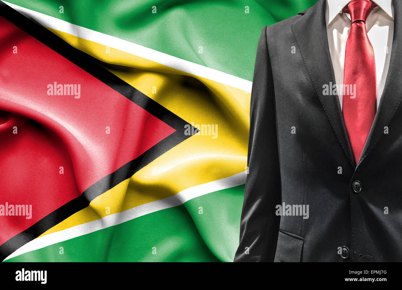 Man in suit from Guyana Stock Photo - Alamy