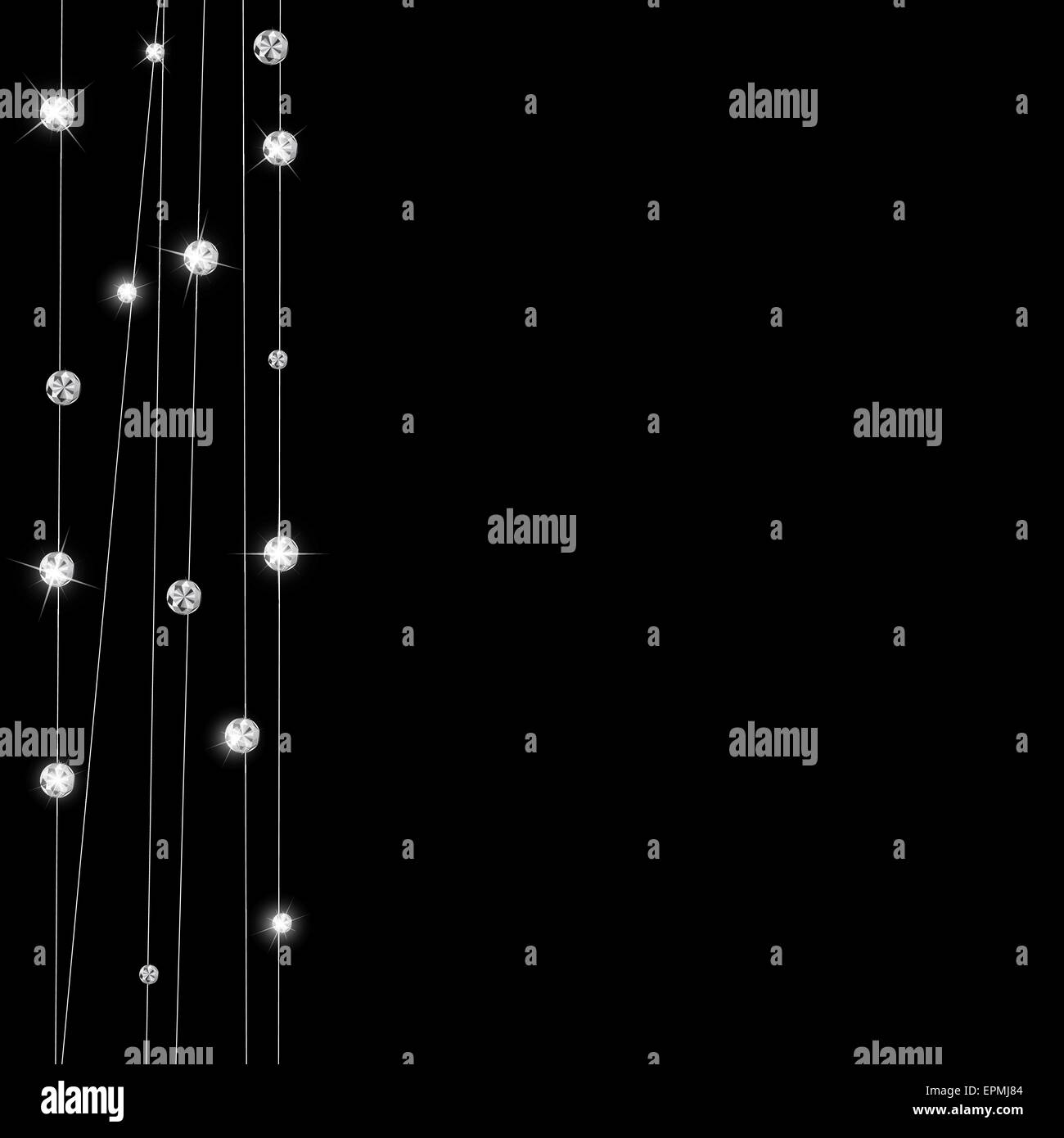 Abstract Luxury Black Diamond Background Vector Illustration Stock ...