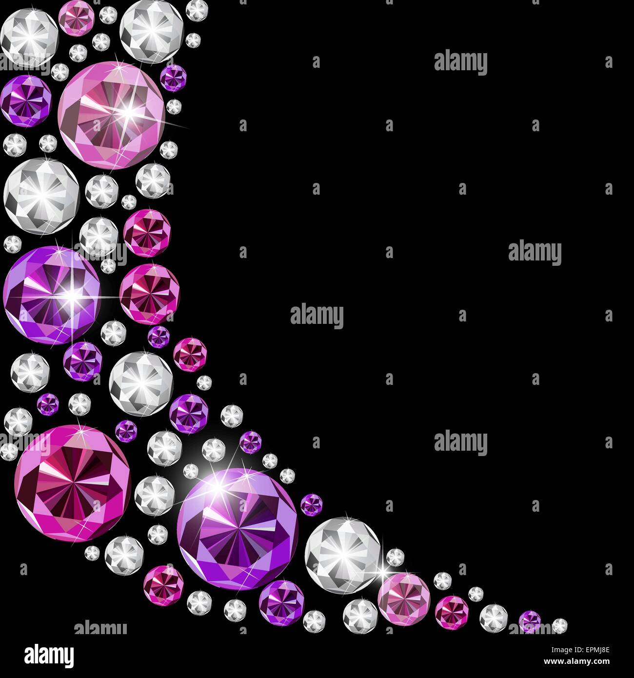 Abstract Luxury Black Diamond Background Vector Illustration Stock ...