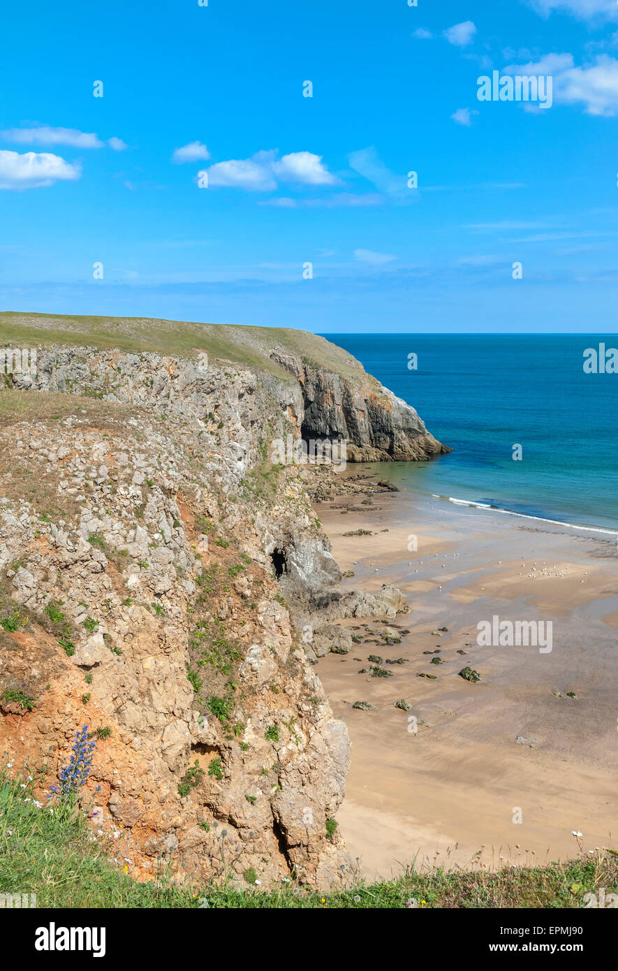 Box Bay. Pembrokeshire Coast National Park. Stackpole Estate ...