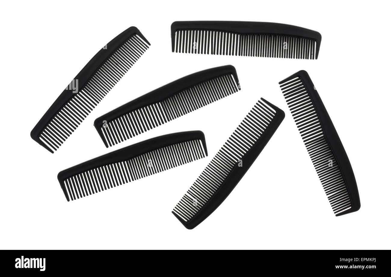 Black hair combs hi-res stock photography and images - Alamy