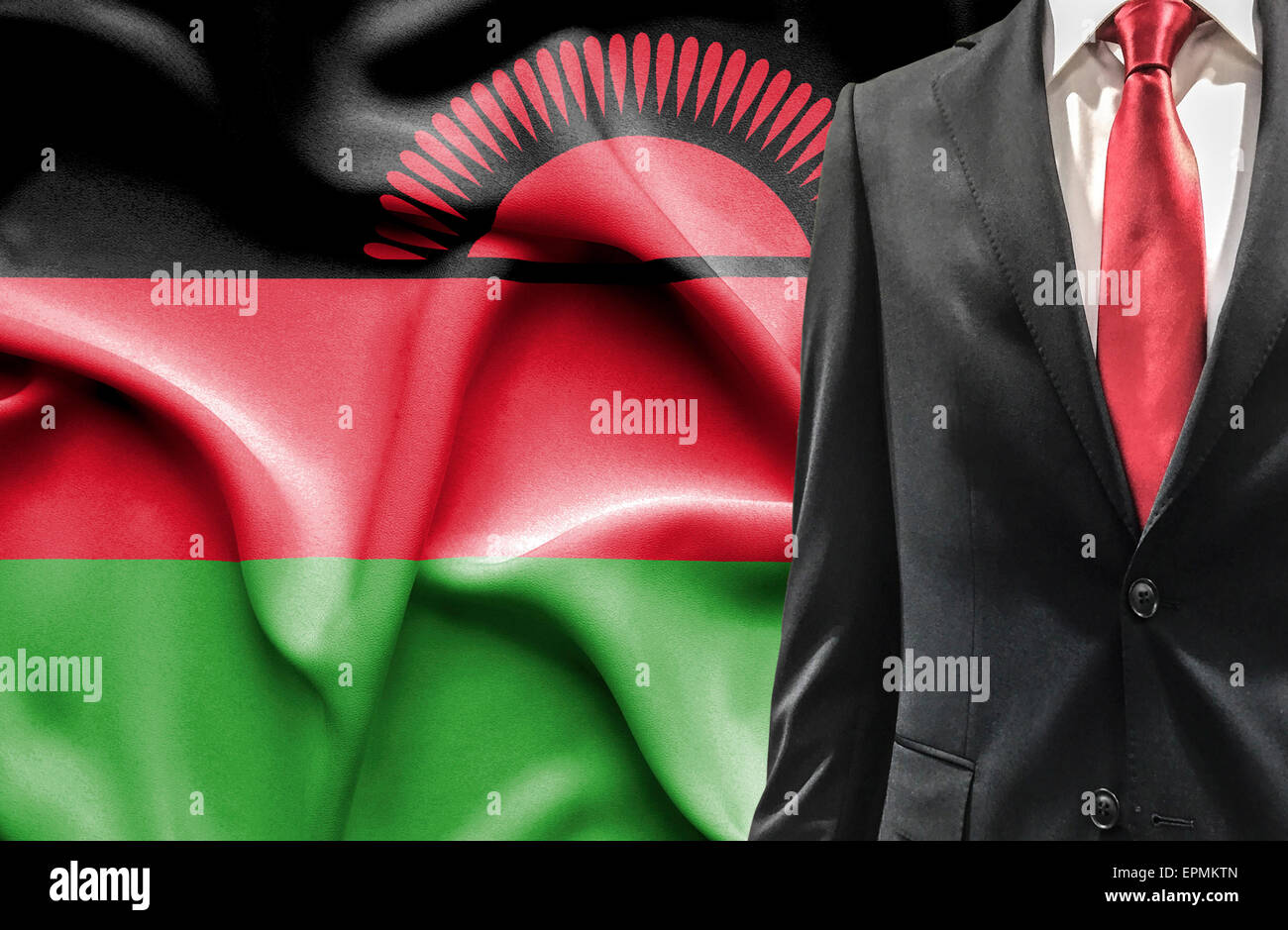 Man in suit from Malawi Stock Photo - Alamy