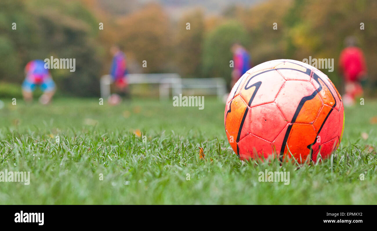 Orange football hi-res stock photography and images - Alamy