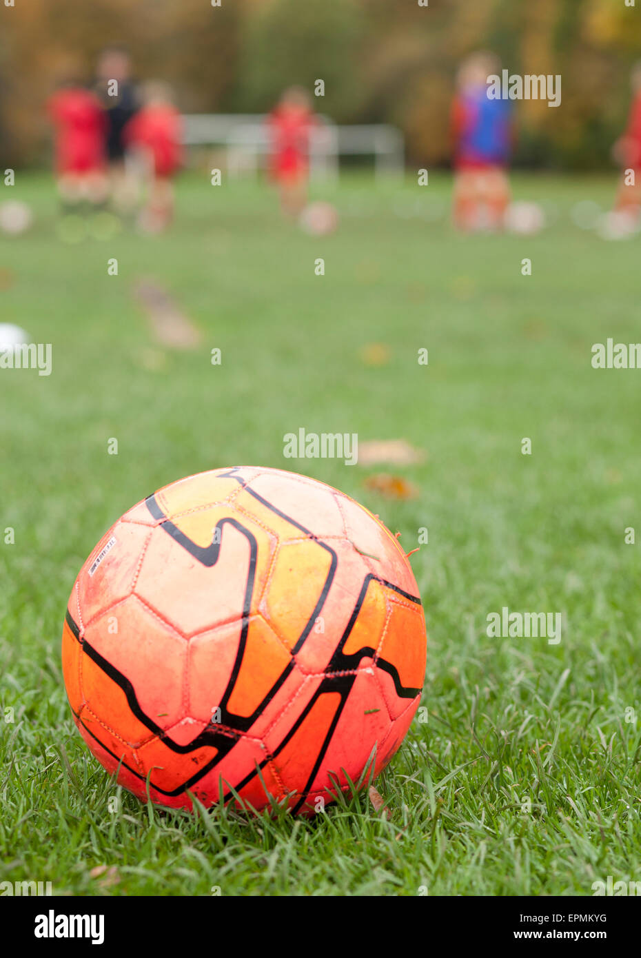 Orange football hi-res stock photography and images - Alamy