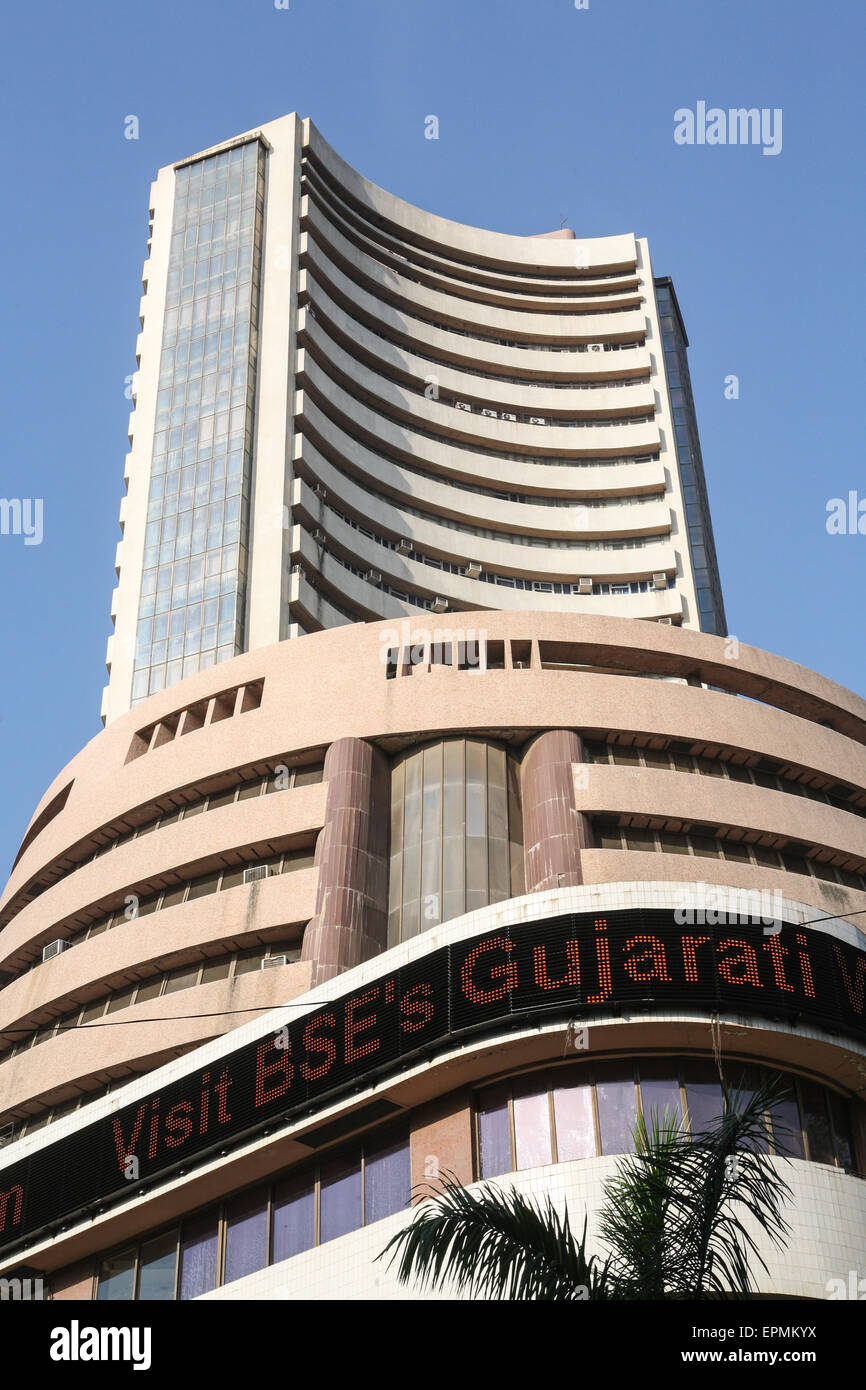 Bombay stock exchange hi-res stock photography and images - Alamy