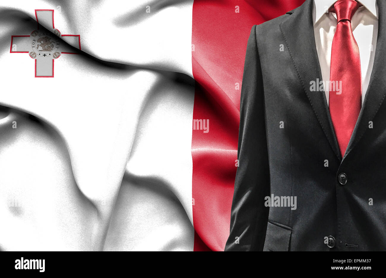 Man in suit from Malta Stock Photo - Alamy