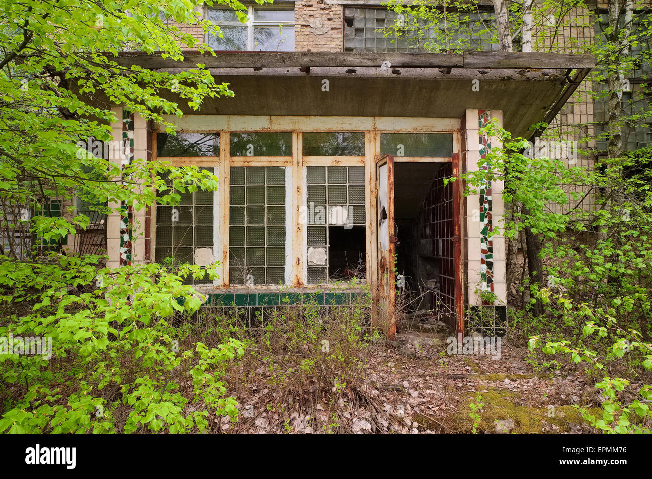 Chernobyl entrance hi-res stock photography and images - Alamy