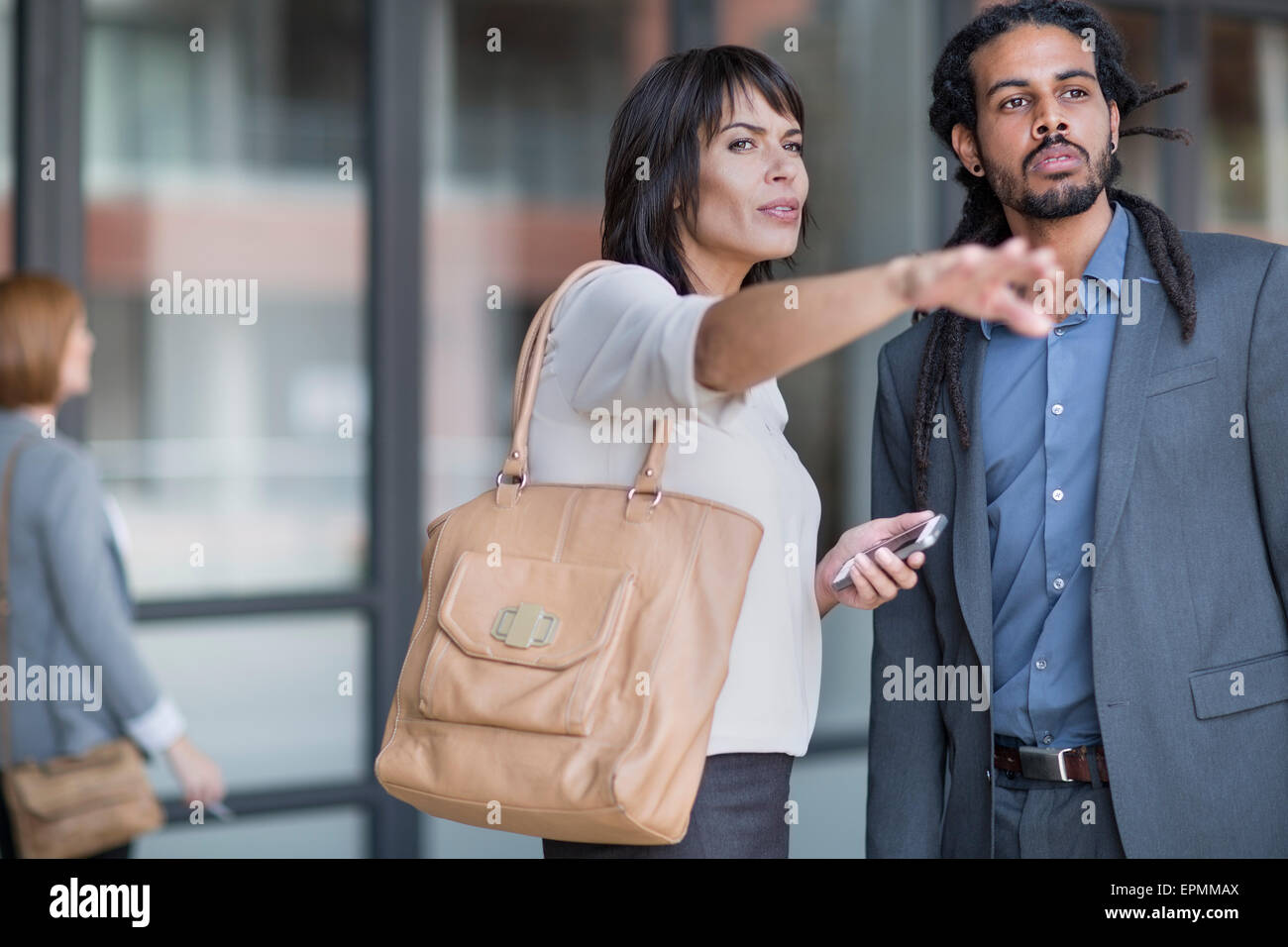 Asking directions hi-res stock photography and images - Alamy