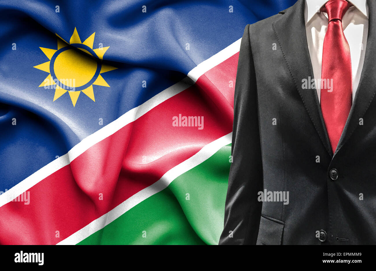 Man in suit from Namibia Stock Photo - Alamy
