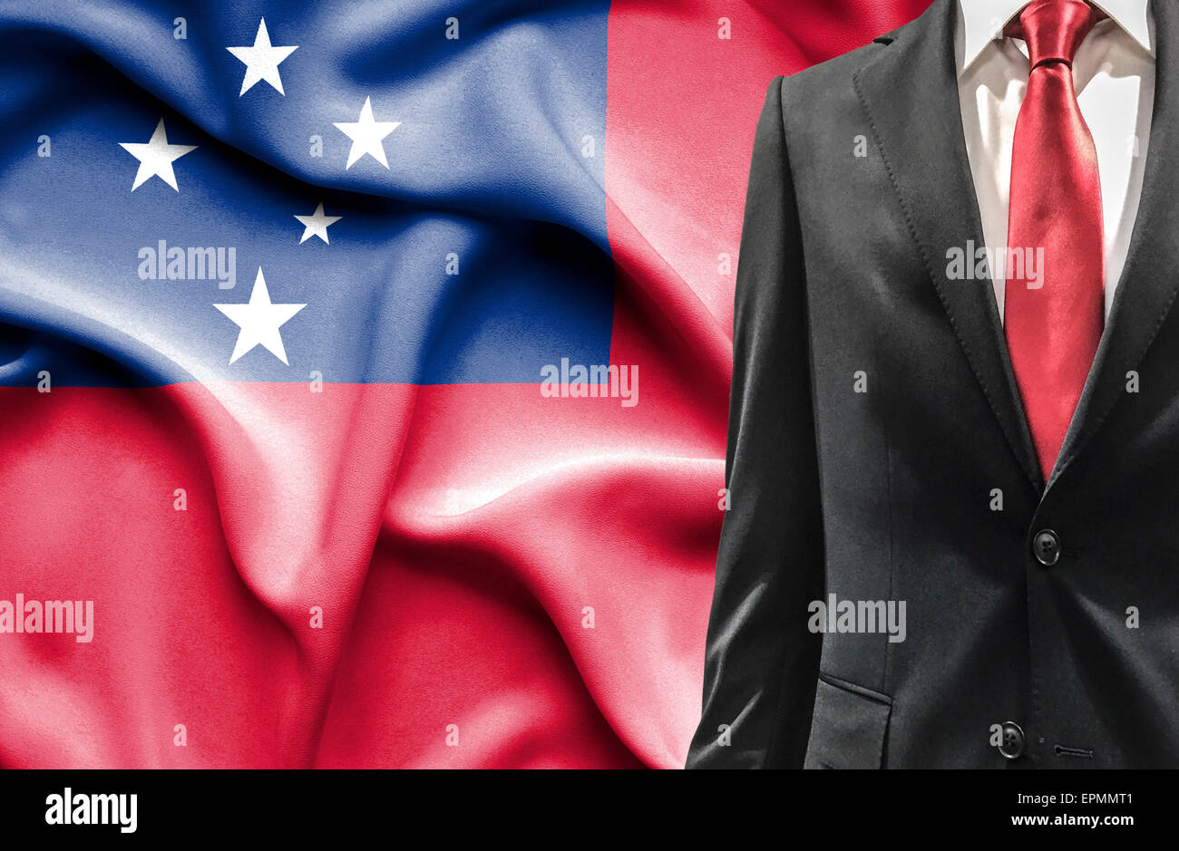 Man in suit from Samoa Stock Photo - Alamy