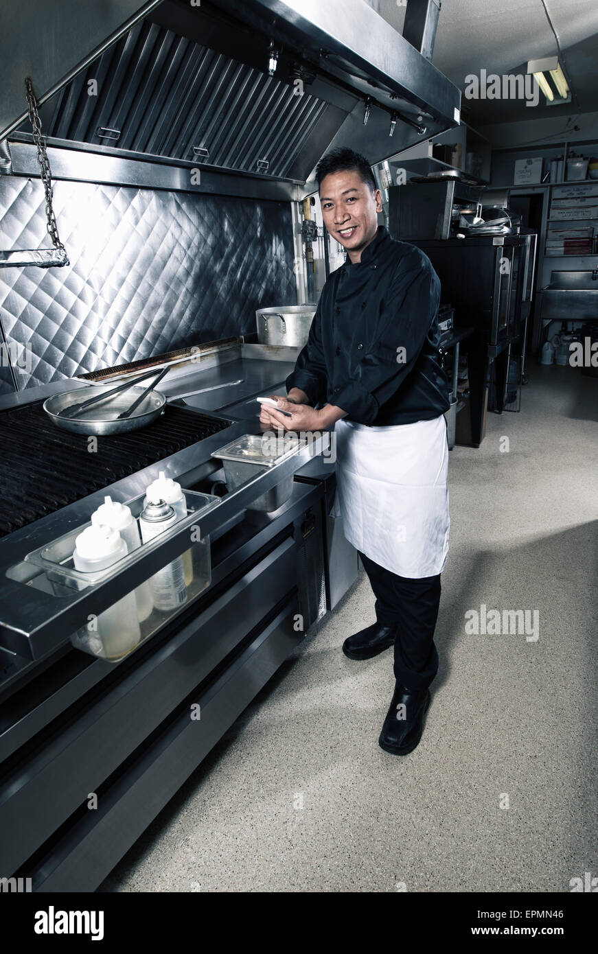 Restaurant kitchen hi-res stock photography and images - Alamy