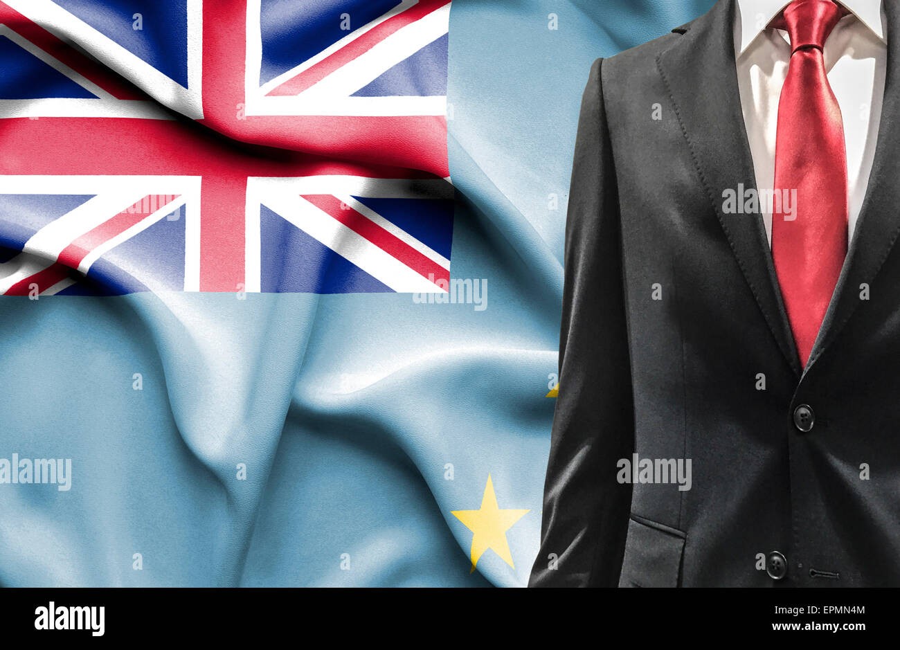 Man in suit from Tuvalu Stock Photo - Alamy