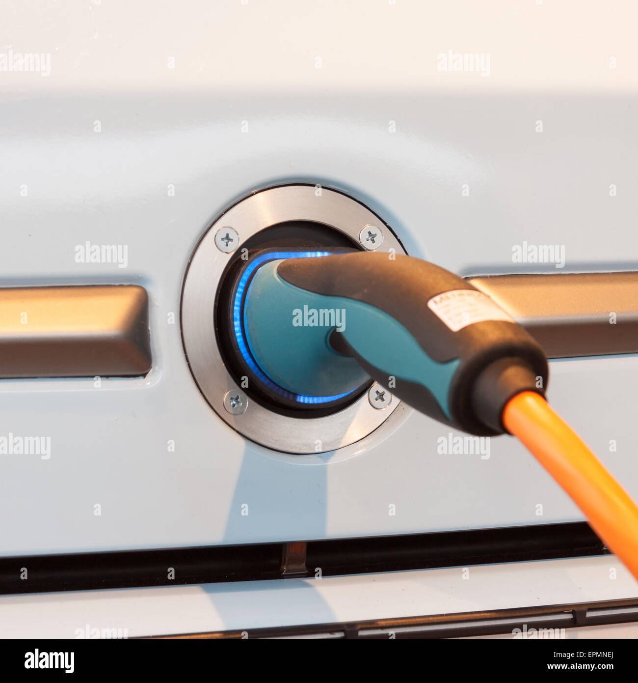 Electric connection for car Stock Photo - Alamy