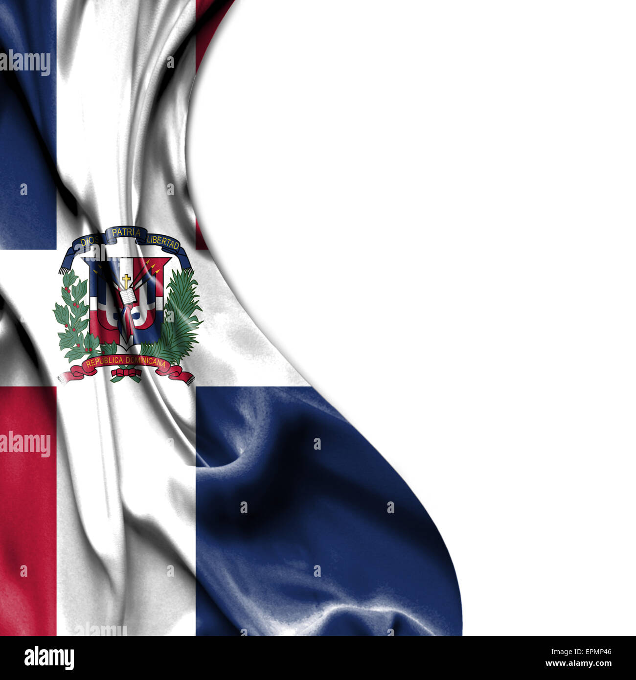 Flag dominican republic on paper hi-res stock photography and images ...