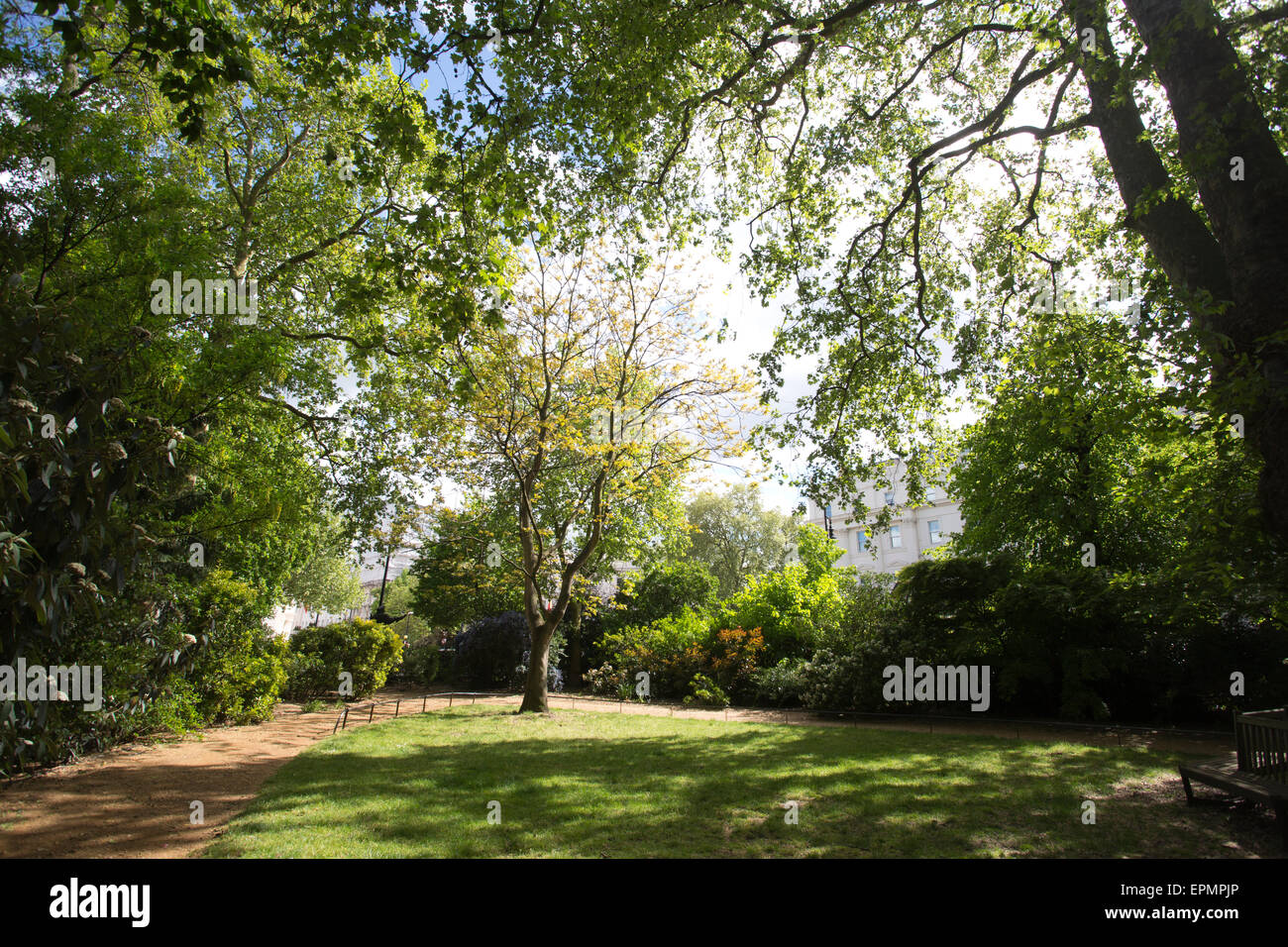 Belgrave Square Garden, Grosvenor Estate, Belgravia, London, England ...