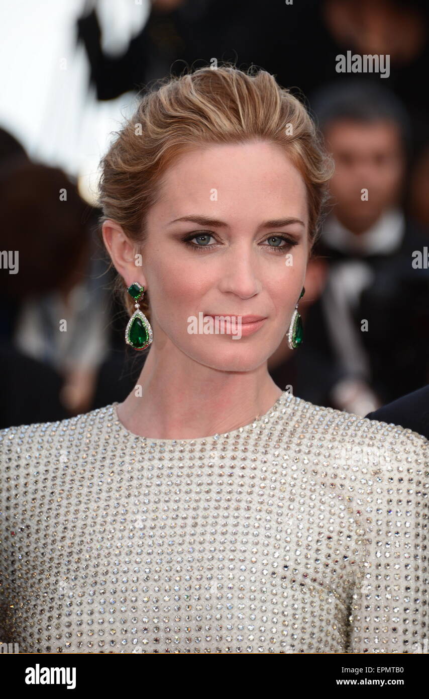 Cannes, France. 14th May, 2015. CANNES, FRANCE - MAY 19: Emily Blunt ...