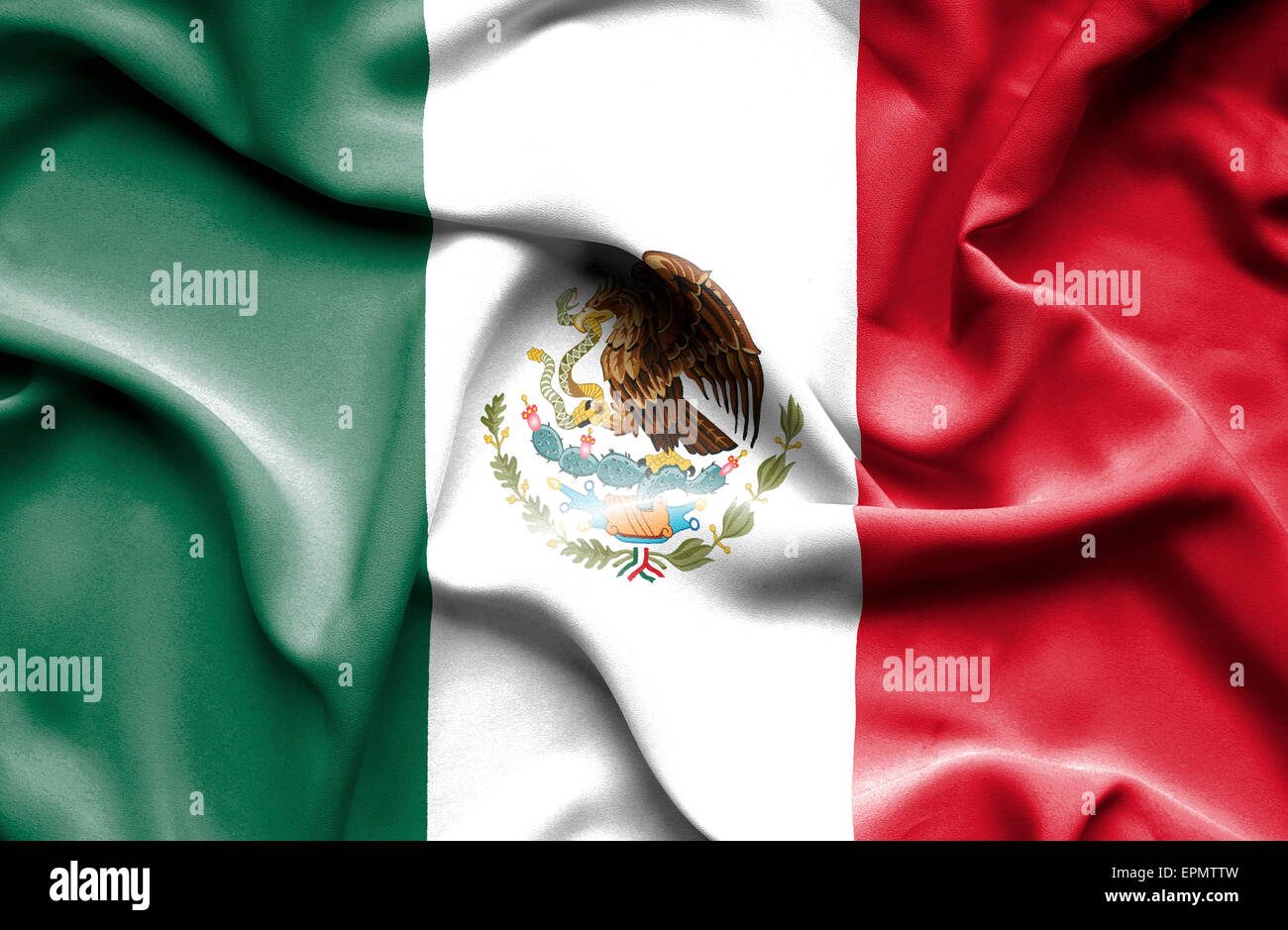 Mexico flag paper 3d hi-res stock photography and images - Alamy