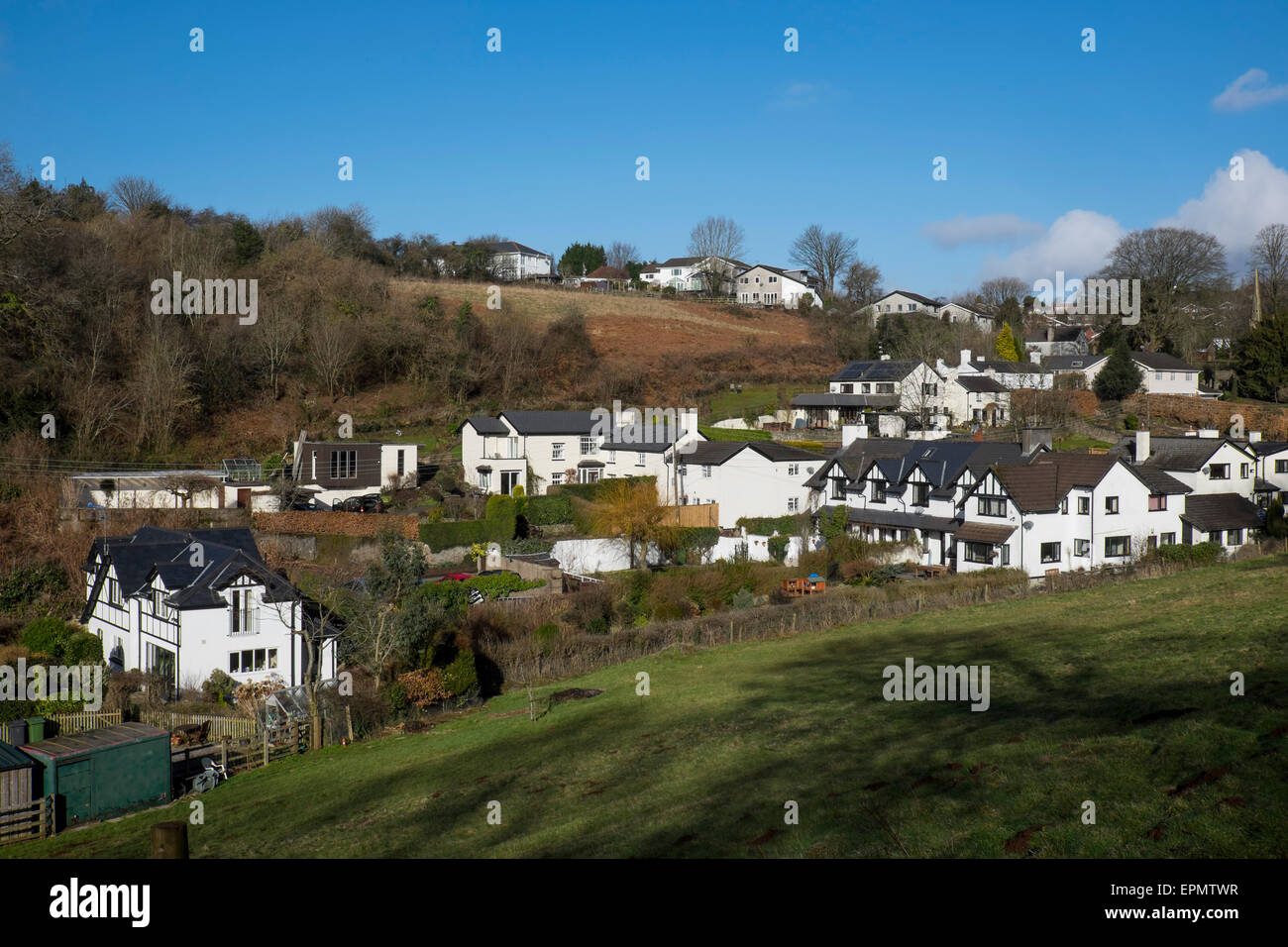 Pentyrch village, South Galmorgan, Cardiff, Wales, UK Stock Photo - Alamy