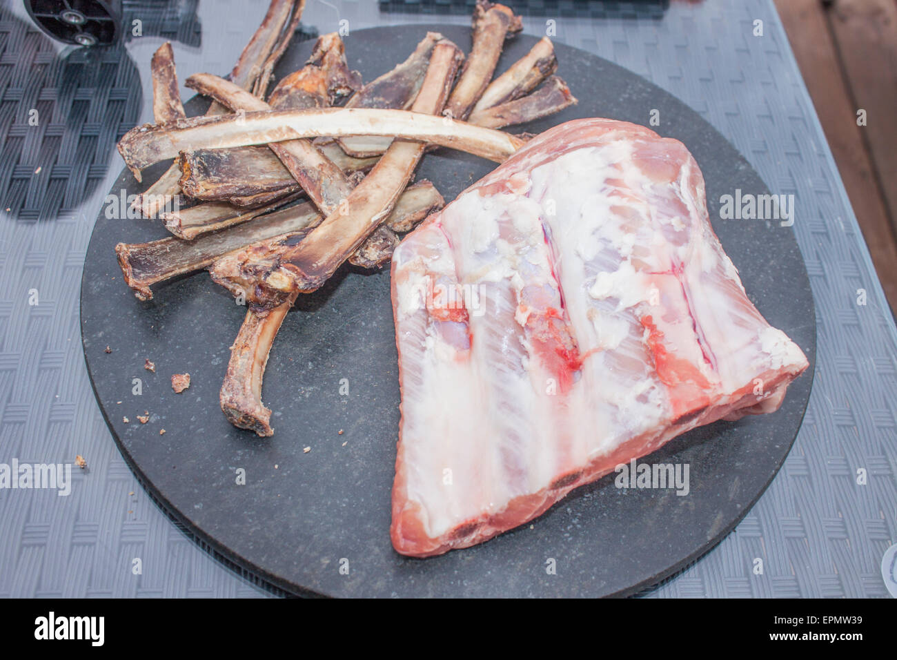 Rib bones hi-res stock photography and images - Alamy