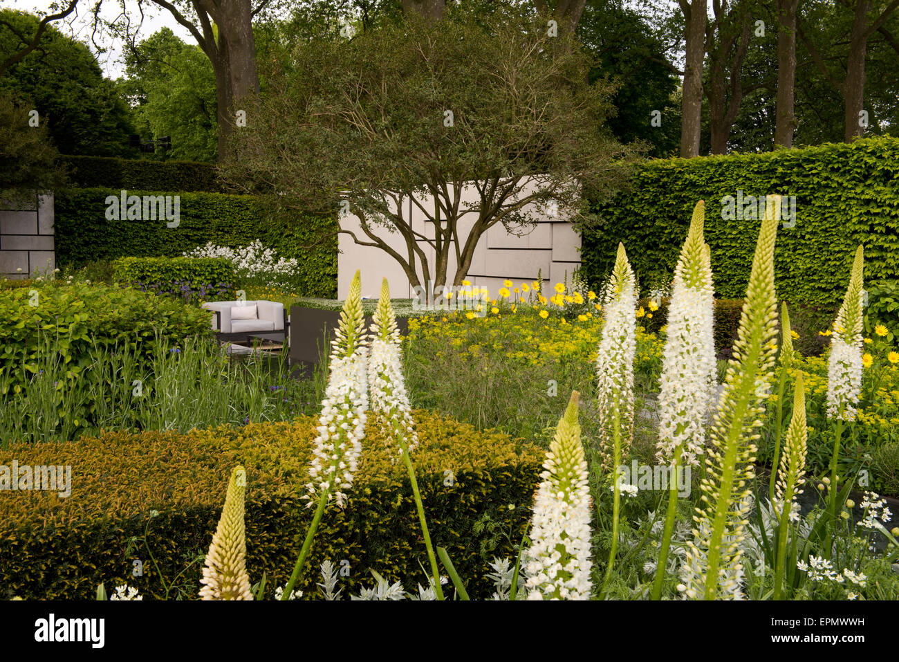 May 17, 2015, London, UK The Telegraph Garden designed by Marcus ...