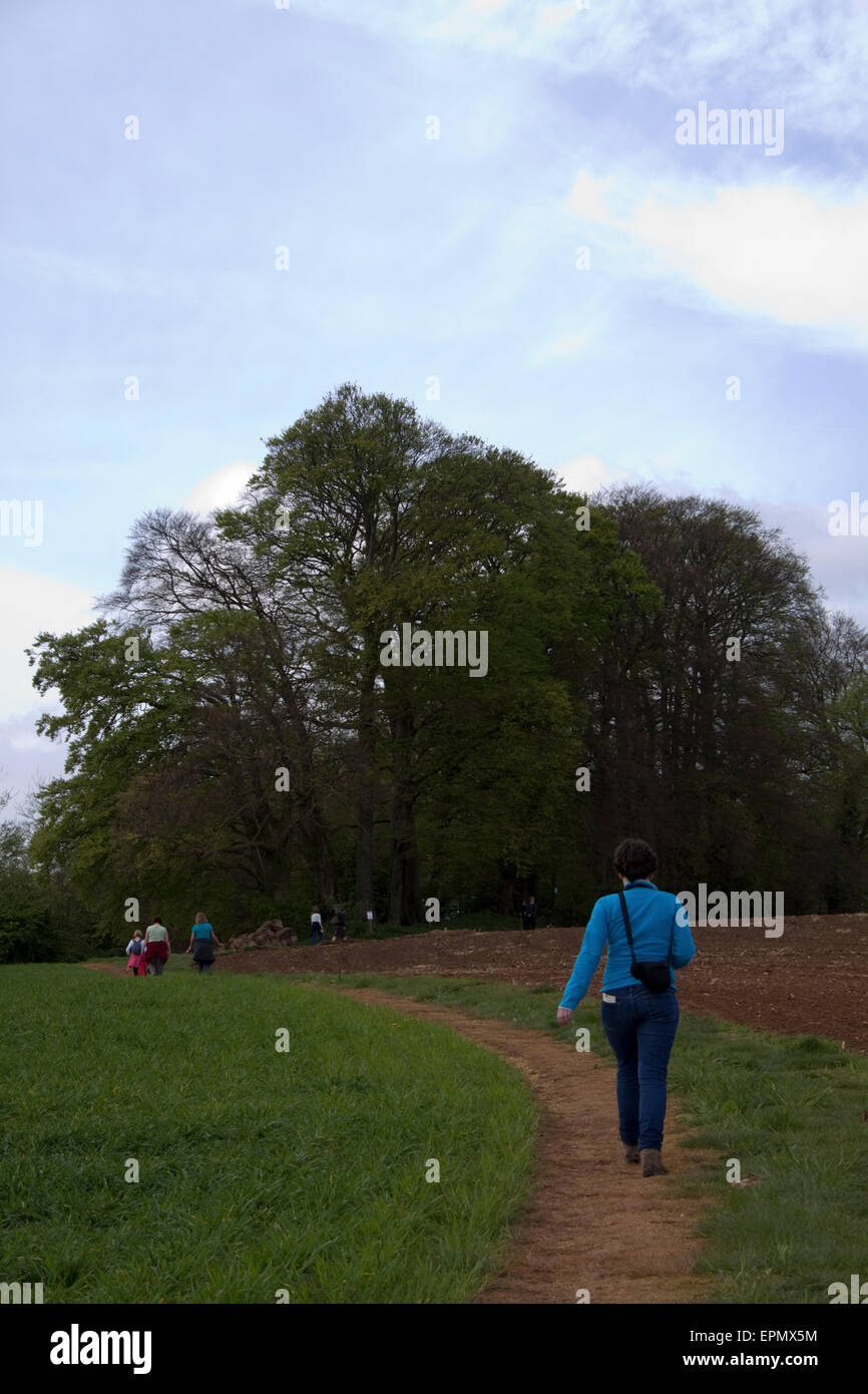 Brailes three hills walk Stock Photo - Alamy