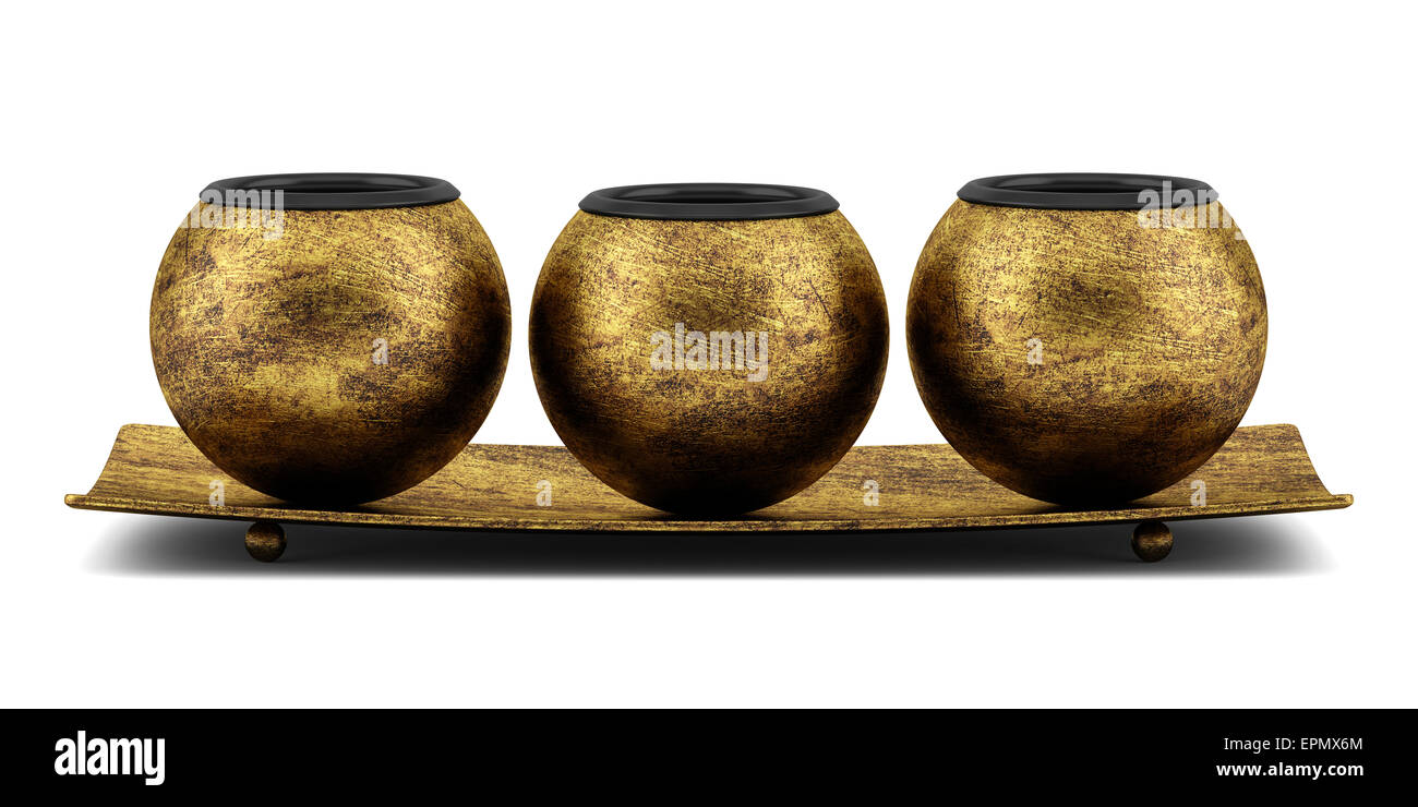 Golden candlestick hi-res stock photography and images - Alamy