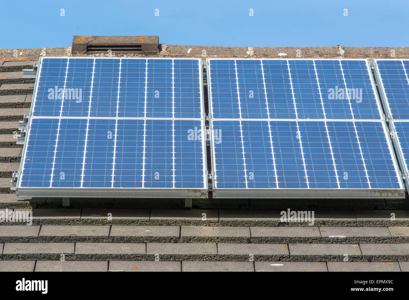 Solar panels roof hi-res stock photography and images - Alamy