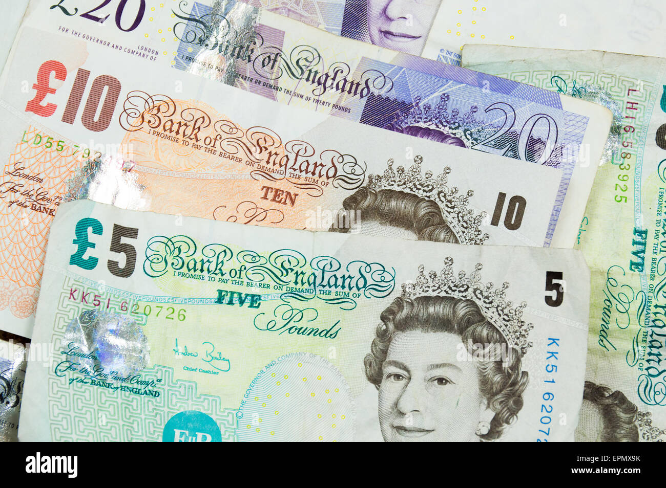 5 pound note uk hi-res stock photography and images - Alamy