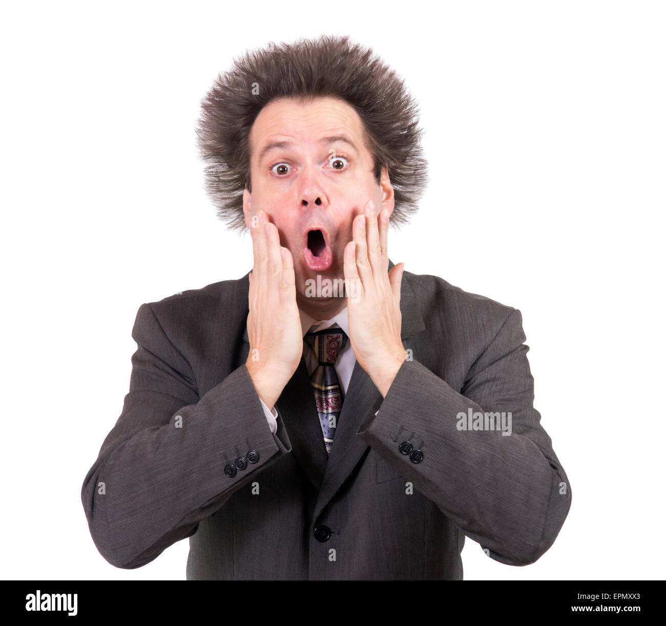 Disheveled man portrait hi-res stock photography and images - Alamy