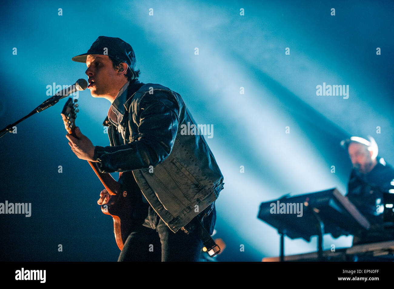 Jamie T performs at Alexandra Palace on the first of two nights touring ...