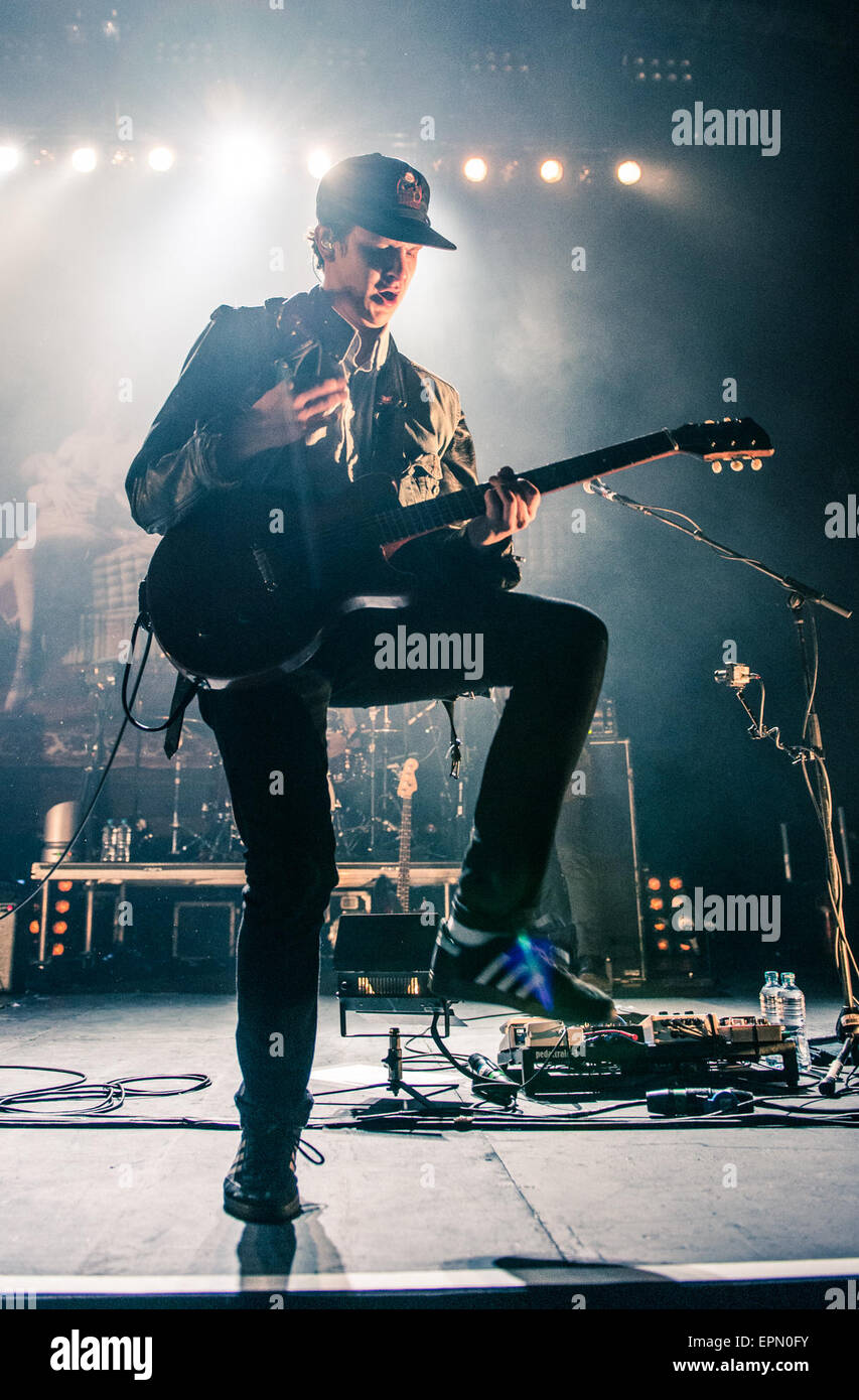 Jamie T performs at Alexandra Palace on the first of two nights touring ...