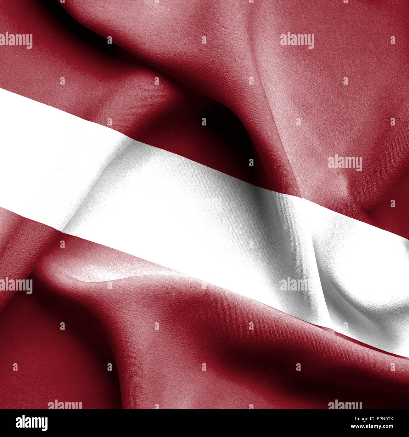 Latvia flag waving 3d abstract hi-res stock photography and images - Alamy