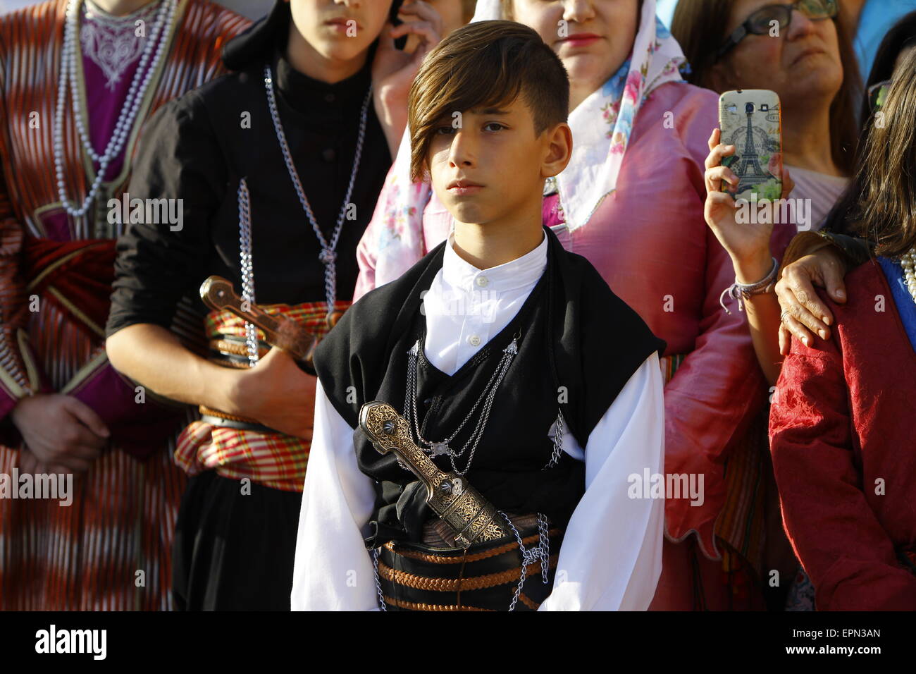 Greek boy traditional dress hi-res stock photography and images - Alamy