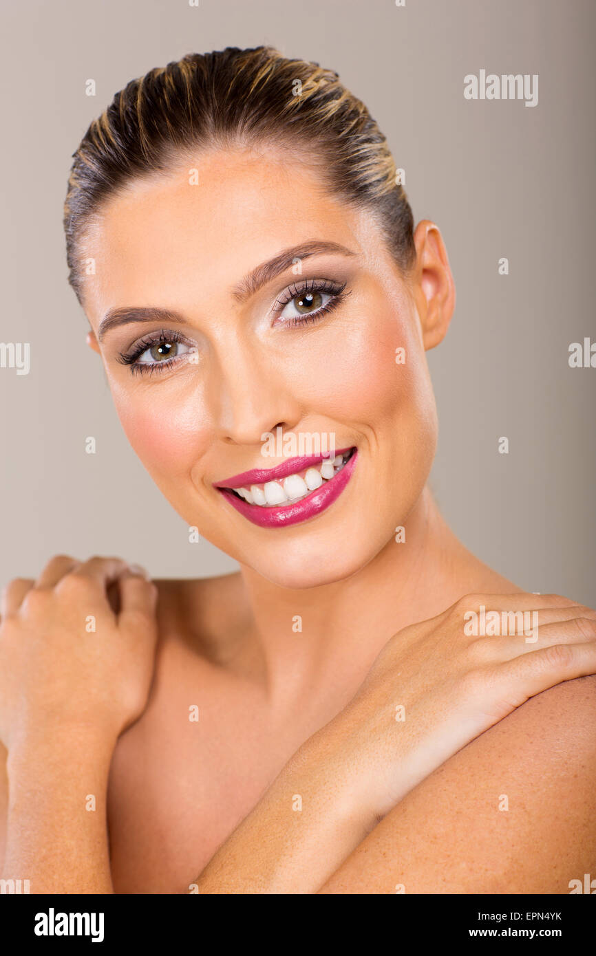 Plain looking woman hi-res stock photography and images - Alamy