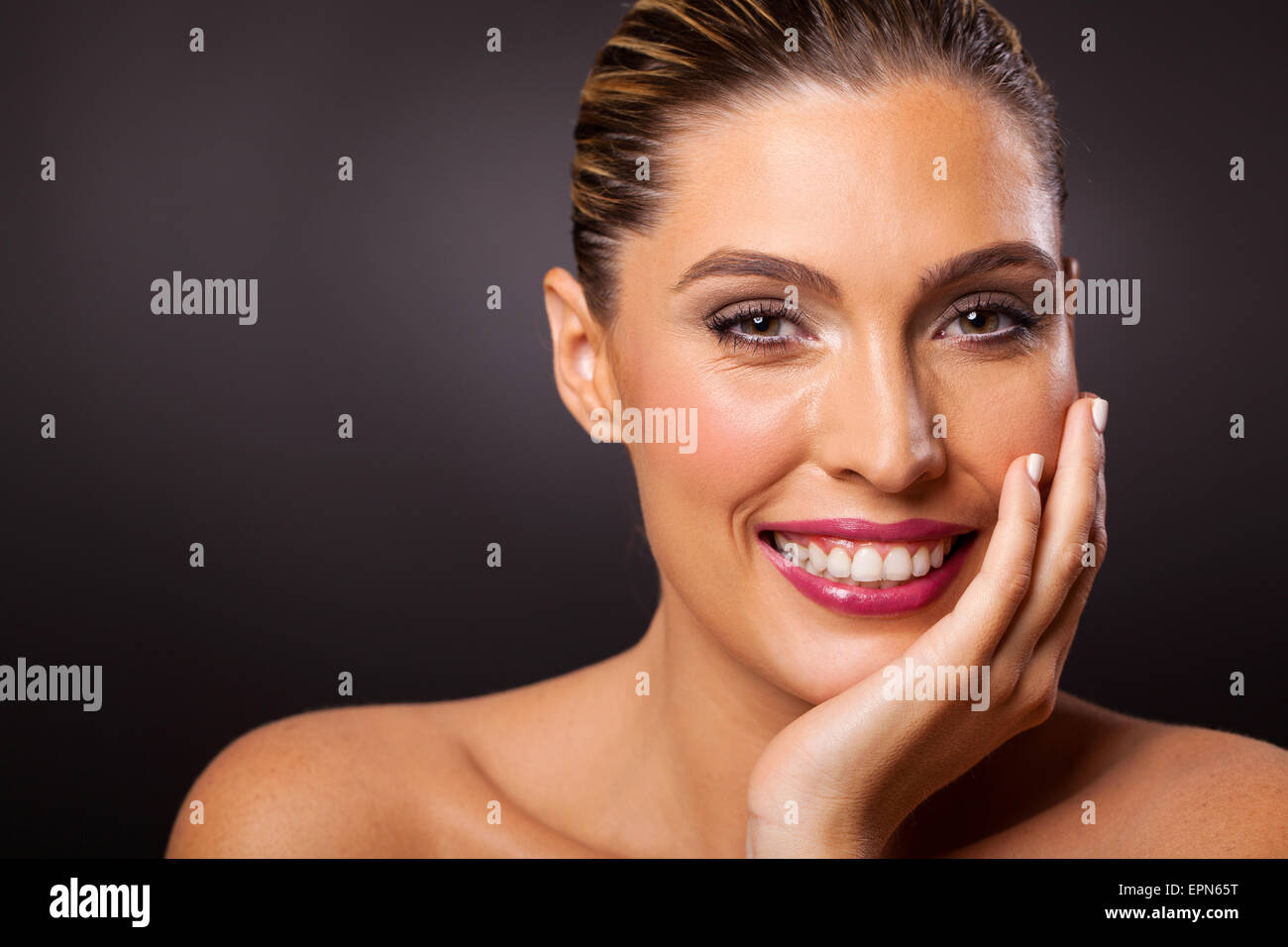 Gorgeous blonde woman bright hi-res stock photography and images - Alamy