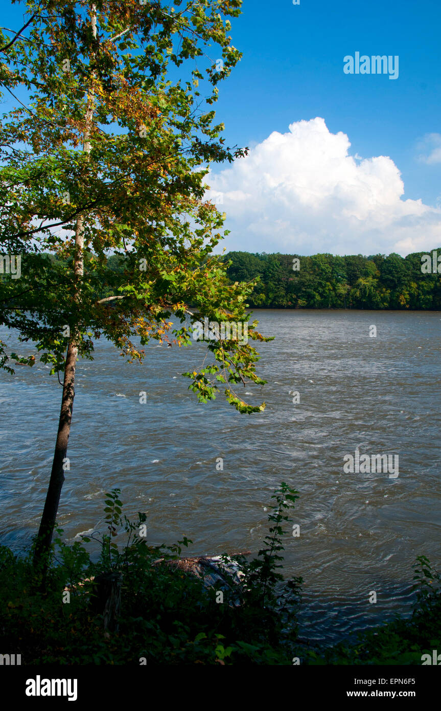 Connecticut River, Windsor Locks Canal State Park Trail, Connecticut ...