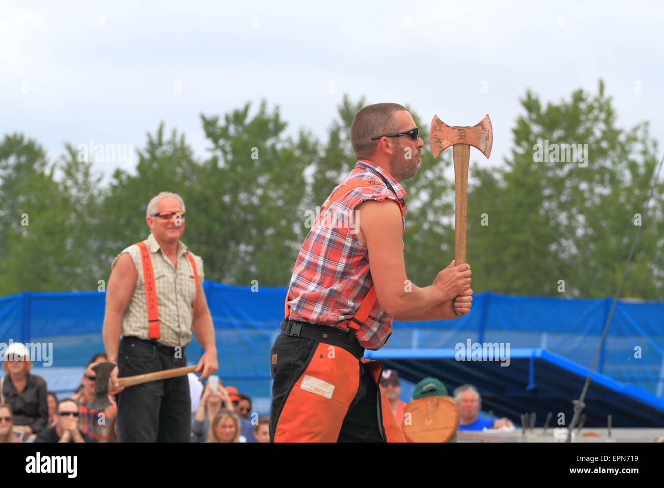 Lumber jack competition hi-res stock photography and images - Alamy