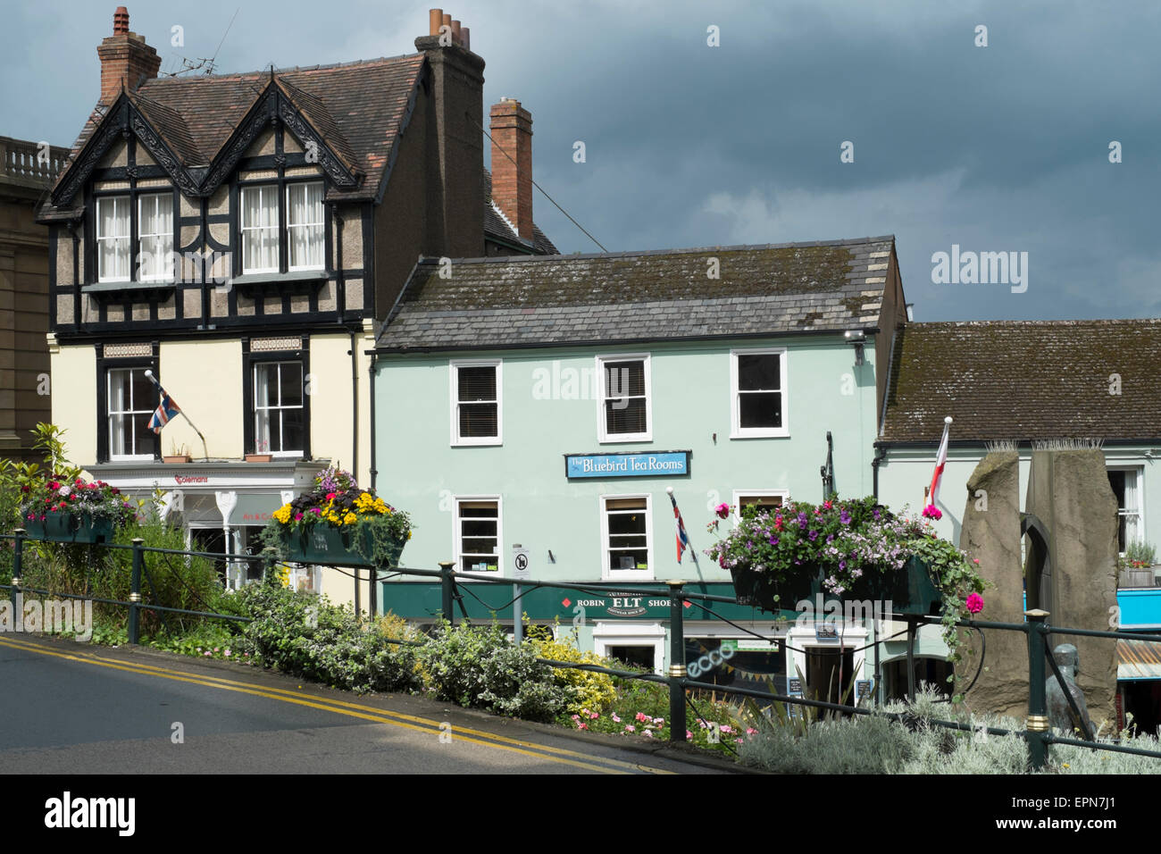 View from Belle View terrace in Great Malvern Stock Photo - Alamy