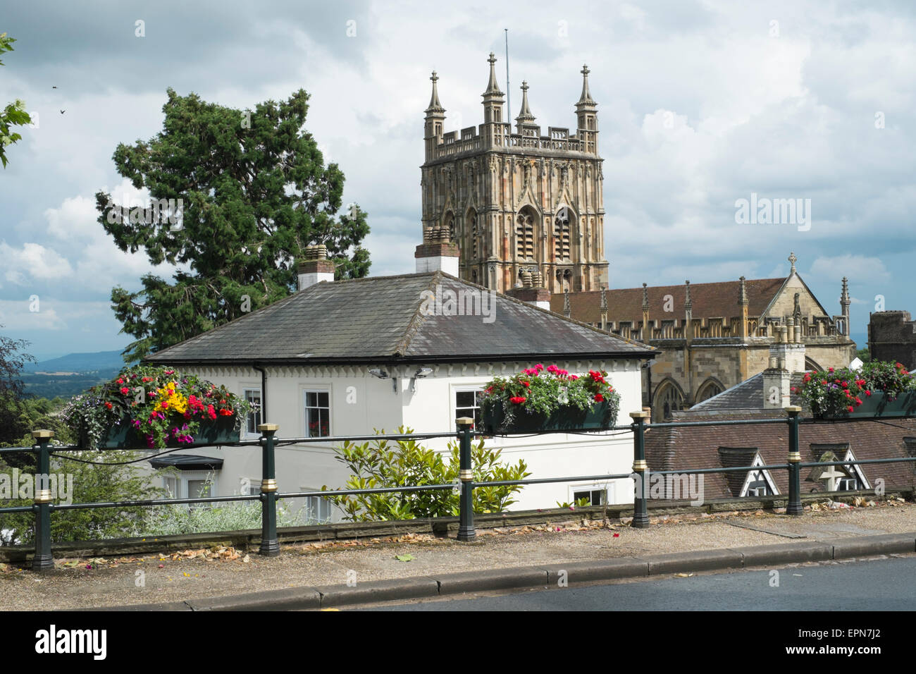 Great malvern priory view hi-res stock photography and images - Alamy