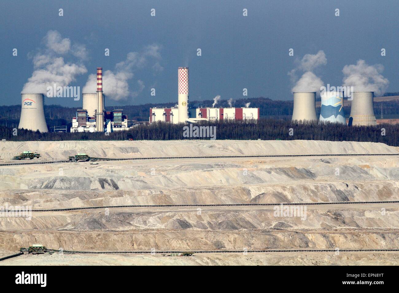 Turow, power station Stock Photo - Alamy
