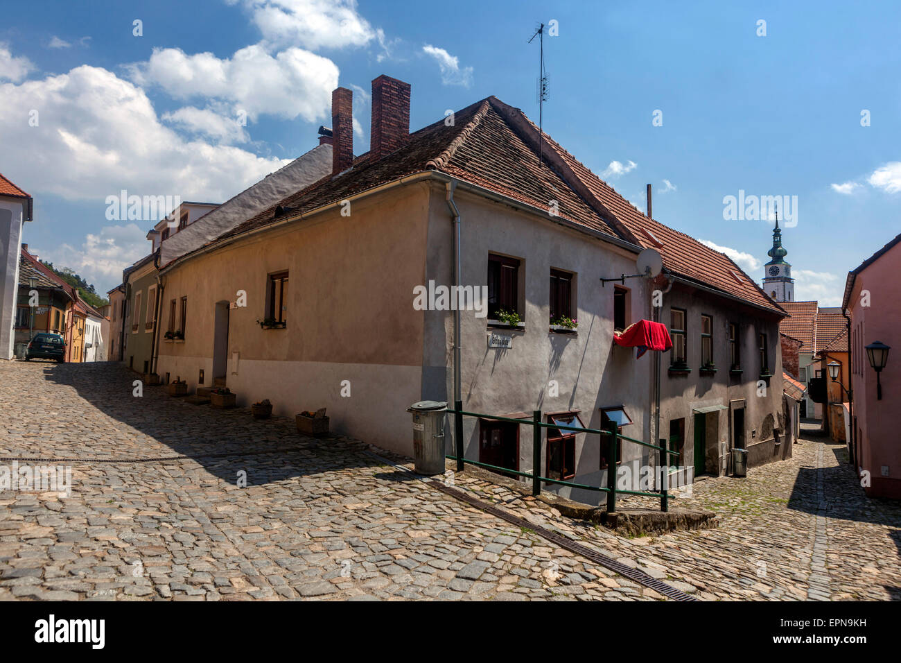 Jewish Quarter Trebic UNESCO Czech Republic Stock Photo - Alamy