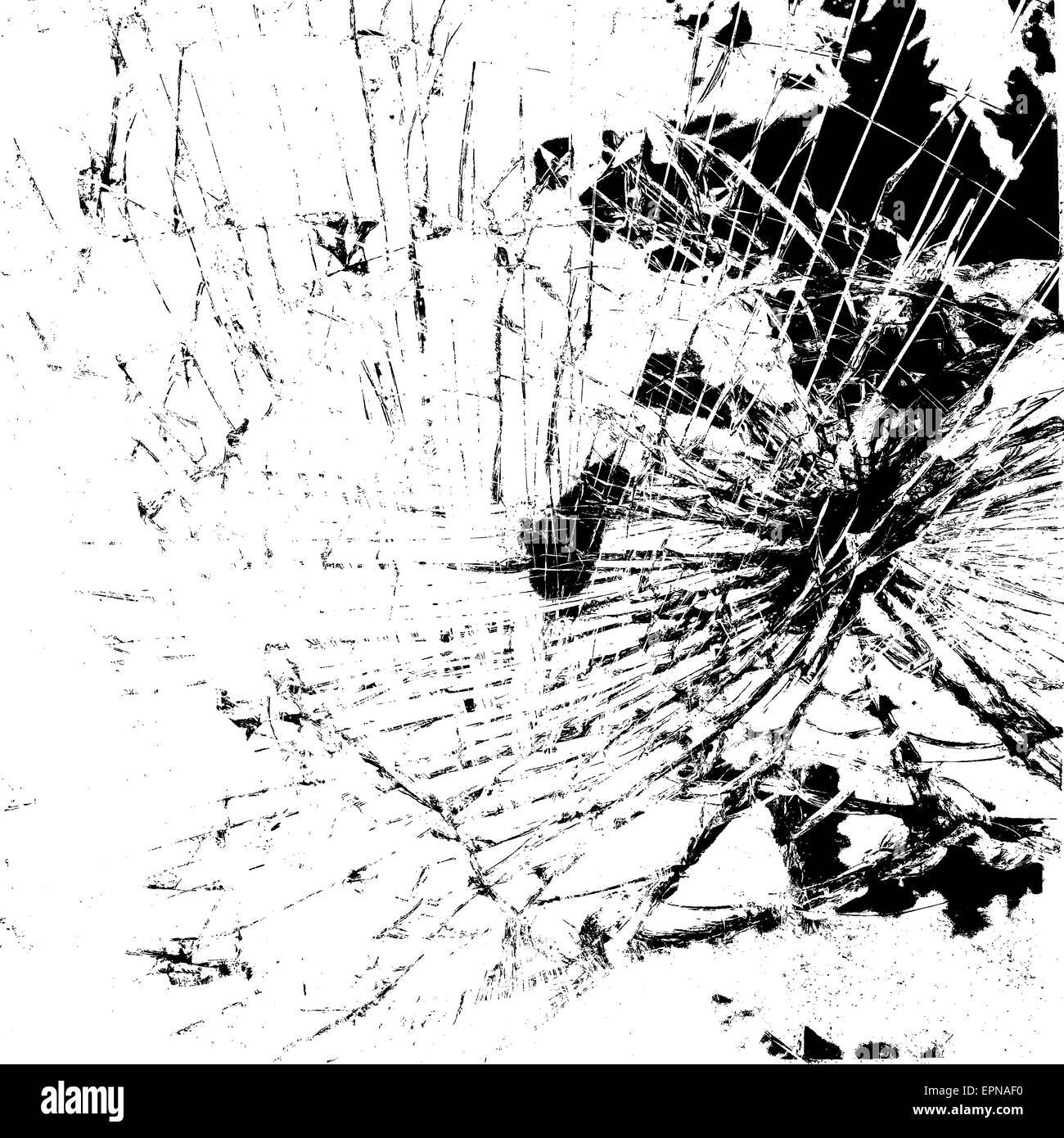 Shatter glass break Black and White Stock Photos & Images - Alamy