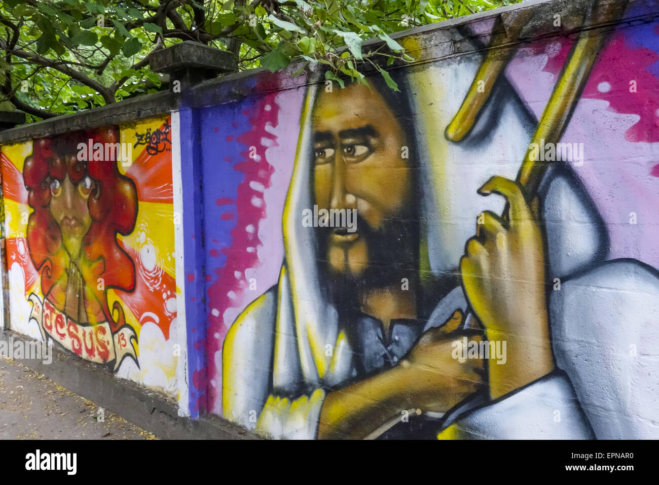 Graffiti, Rio de Janiero, Brazil, Rio de Janeiro Stock Photo - Alamy