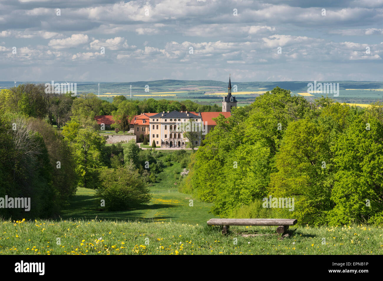 Castle and Country Park Ettersburg, UNESCO World Heritage classical ...