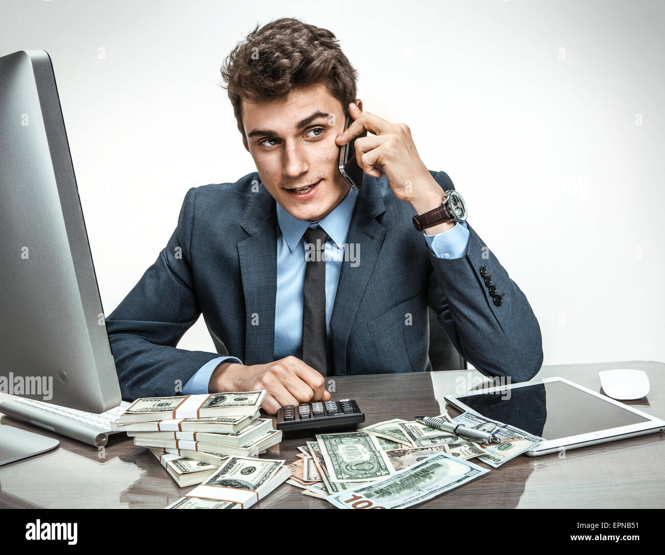 Conversation process with computer hi-res stock photography and images ...