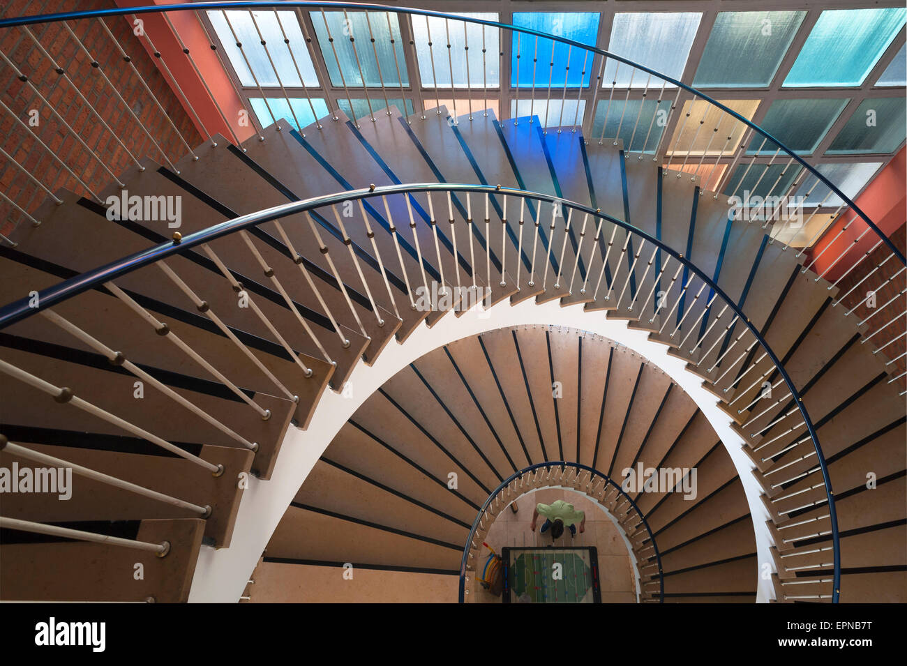 Staircase, 1950s, Nuremberg, Middle Franconia, Bavaria, Germany Stock ...